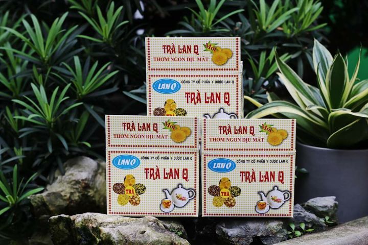 LANQ 5 Hộp 50 gói nhỏ trà thảo mộc trà thanh nhiệt thải độc LanQ ...