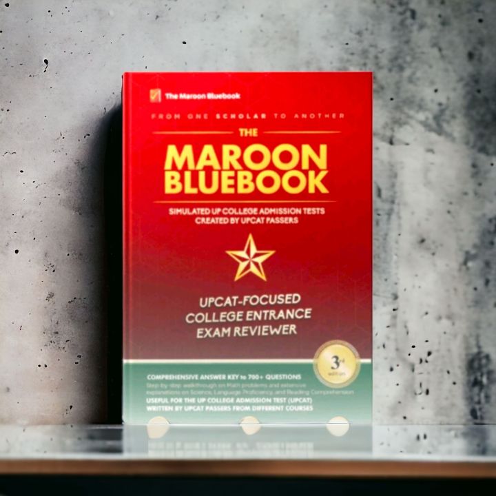 the maroon bluebook 2024 | Lazada PH