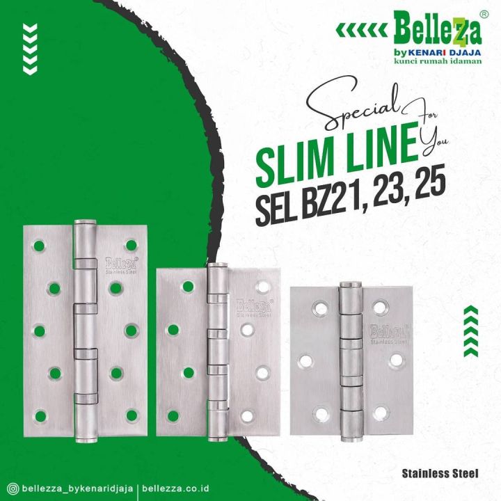 Engsel Pintu Belleza Untuk Pintu Dan Jendela Esel Pintu Rumah