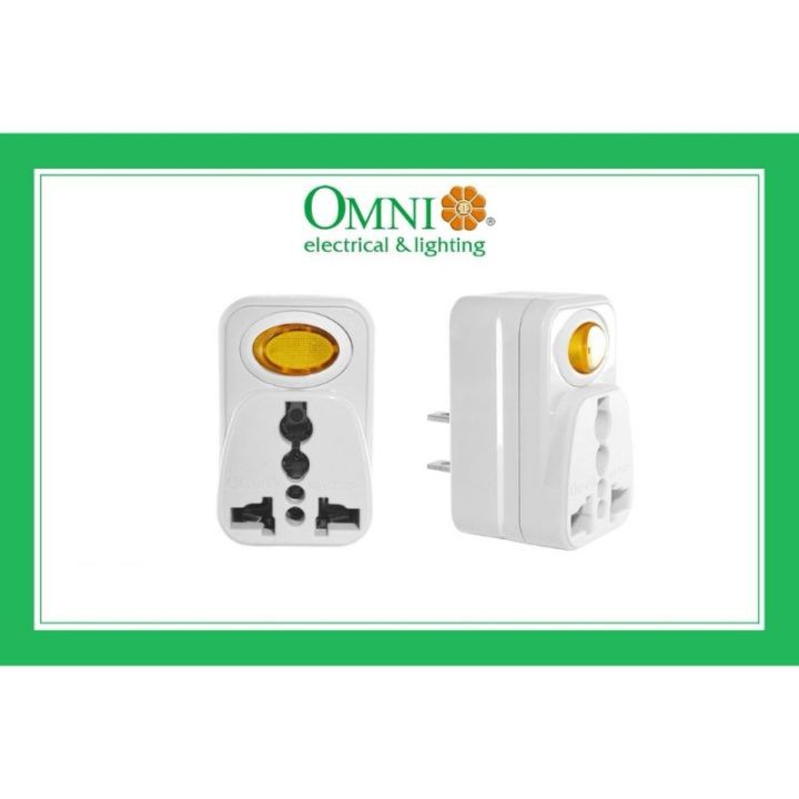 Omni Universal Adapter With Switch | Lazada PH