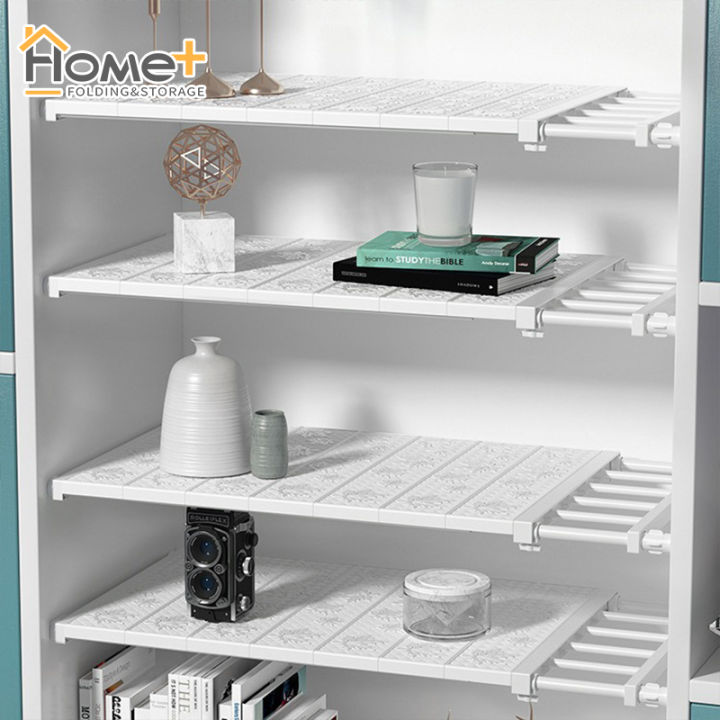 (HOME+) Wardrobe Layered Partition Storage and Expandable Wardrobe ...