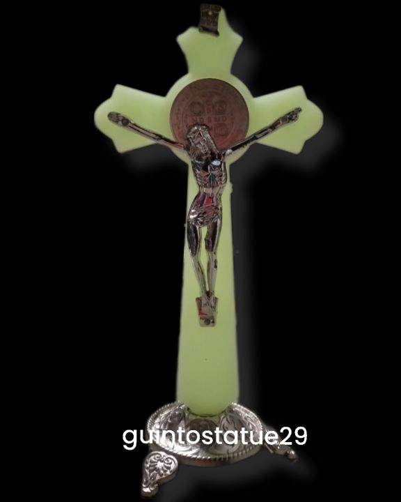 LUMINOUS CRUCIFIX WITH SILVER JESUS STAND | Lazada PH