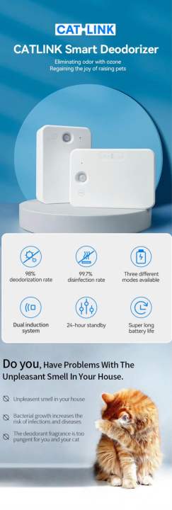 Catlink Smart Deodorizer | Lazada PH