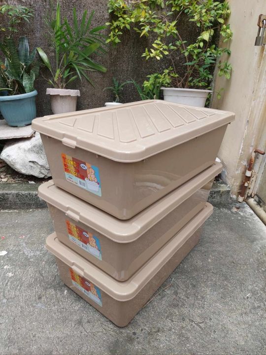 Under bed storage box 50 Liters | Lazada PH