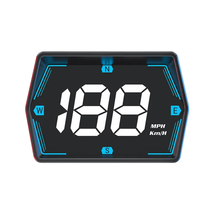 【NEW】 Car Digital GPS Speedometer HD LED Display Speed MPH KMH HUD ...
