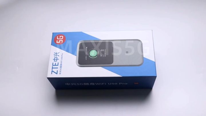 ZTE MU5120 U50 Pro/Max 5G MIFI Portable Hotspot WIFI 6 (5G 2.7Gbps ...