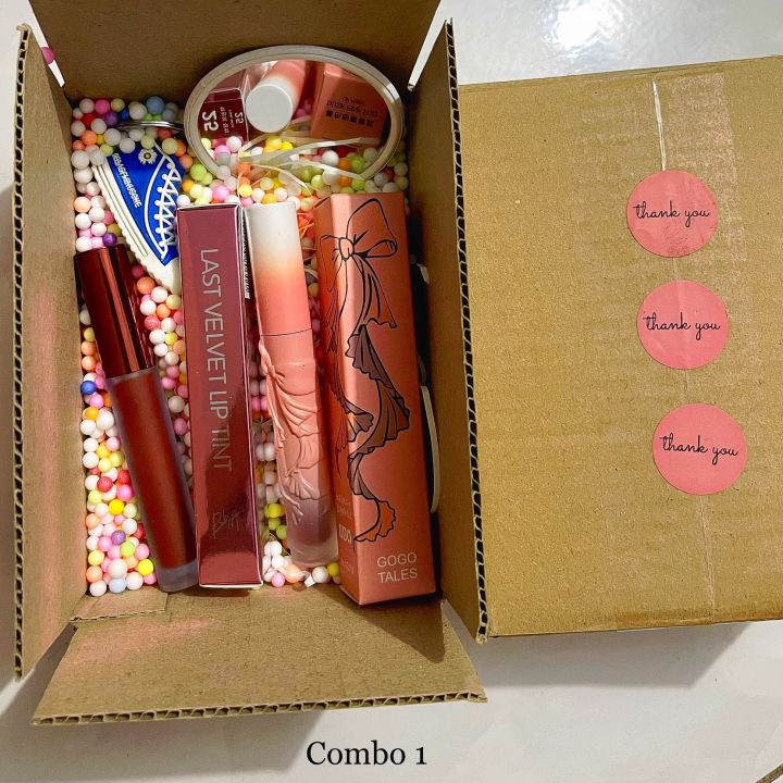 COMBO SON TẶNG BẠN GÁI 4 MÓN Ý NGHĨA - COMBO QUÀ TẶNG 4 MÓN | Lazada.vn