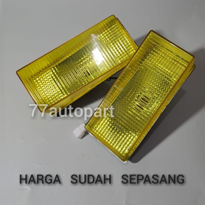 foglamp fuso fighter 190ps 220ps kuning harga sudah sepasang | Lazada ...