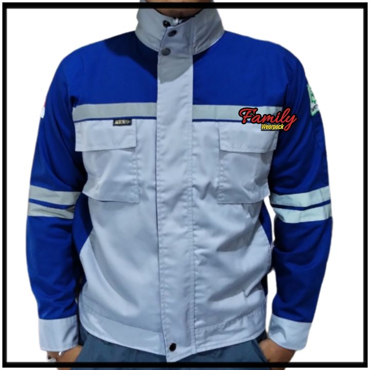 Baju Kerja K3/ Wearpack Semi Jaket/ Baju Kerja Proyek/ Seragam Tambang ... Baju Kerja K3/ Wearpack Semi Jaket/ Baju Kerja Proyek/ Seragam Tambang ...