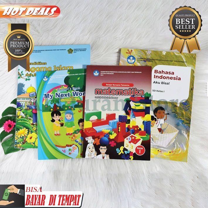 Buku Paket Pelajaran Siswa Kurikulum Merdeka Kemdikbud Sd Mi Kelas 1