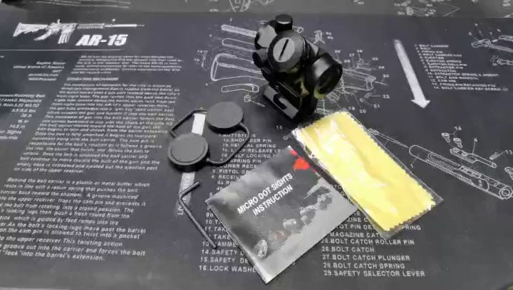 T1G Red Dot Sight 1X20 Sight Reflex With 20mm Rail Mount & Increase ...