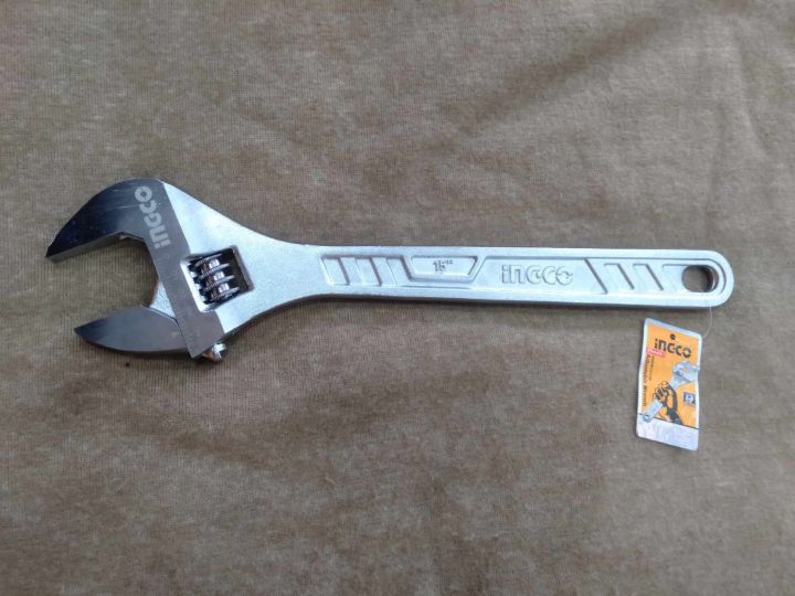 INGCO Adjustable Wrench 15" | Lazada PH