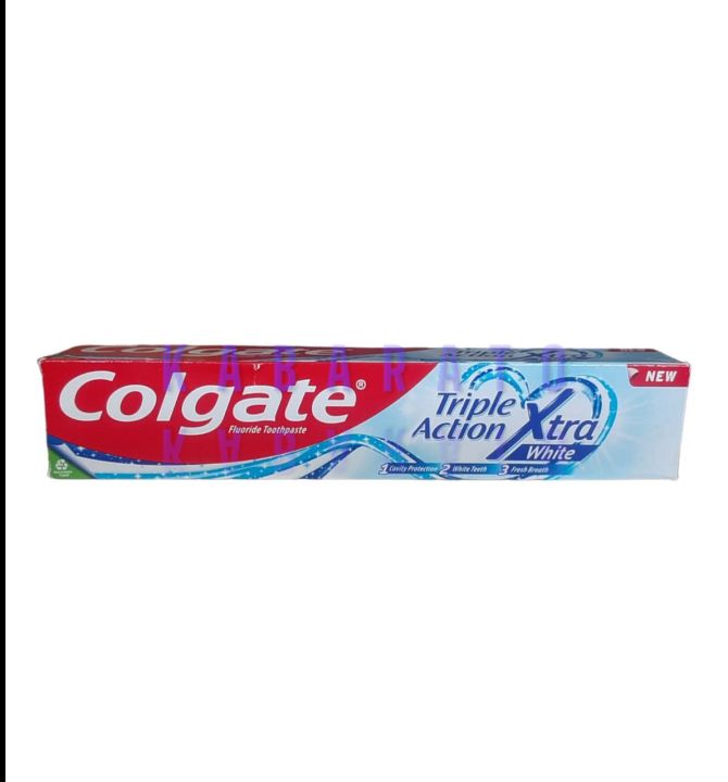 Colgate Triple Action Extra White Toothpaste (75mL) | Lazada PH