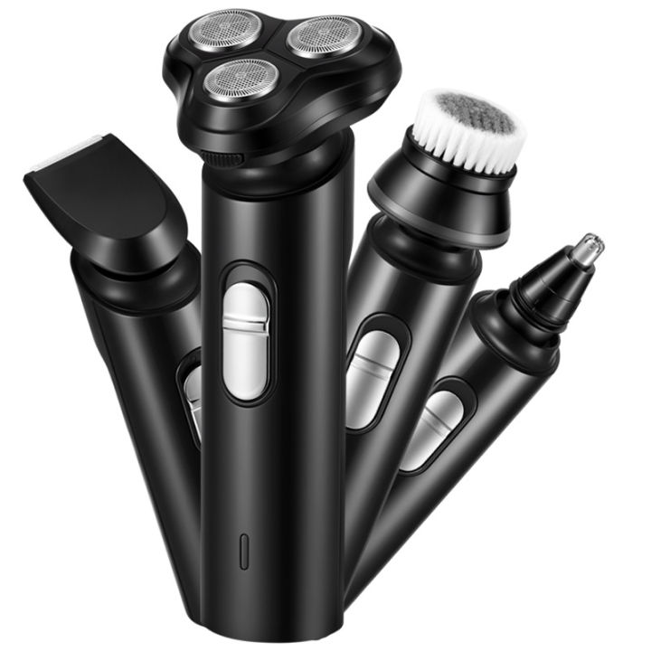 4 in 1 Electric Shaver Nose Hair Trimmer Face Cleaning Whole Body ...