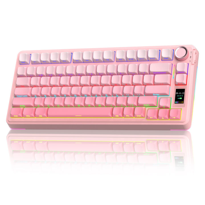 AULA S75 Pro Tri-mode Customized Mechanical Keyboard With Display ...