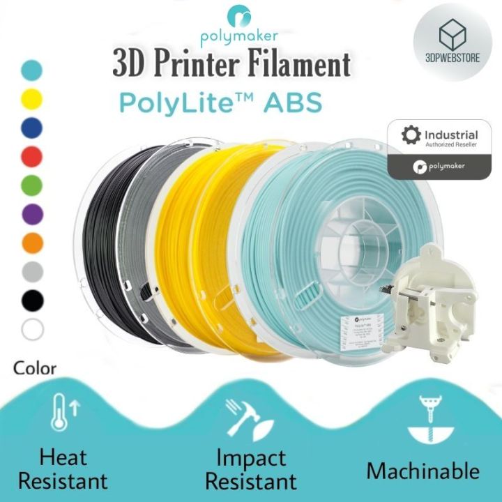 Polymaker ABS Filament (1.75mm & 2.85mm) Heat Resistant, Strong ...