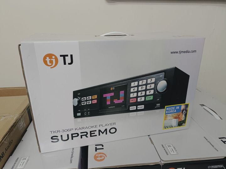 TJ Media TKR-306P II Supremo With international Songs (Korean, Japanese ...