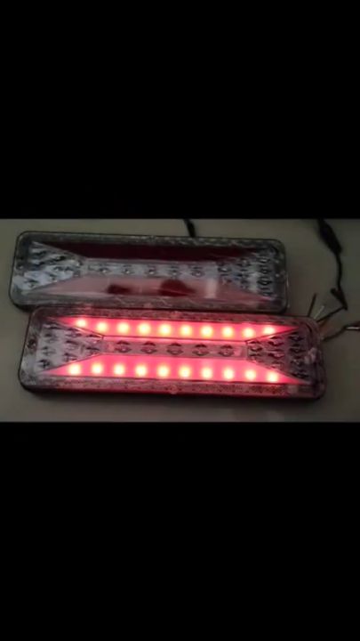 Lampu Stoplamp 12 Volt Lampu Rem Stop lamp Belakang Running Led Pickup ...