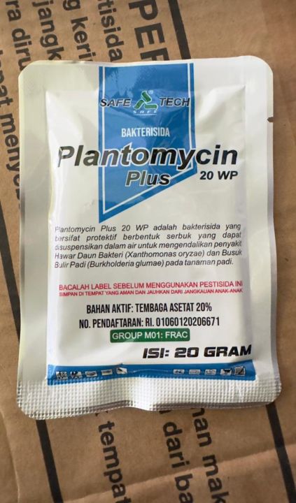 Fungisida Bakterisida PLANTOMYCIN PLUS 20 WP Mengendalikan Santomonas ...