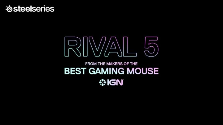 SteelSeries Rival 5 RGB MOBA Gaming Mouse Ergonomic 9-button Programmable TrueMove Air Sensor ...