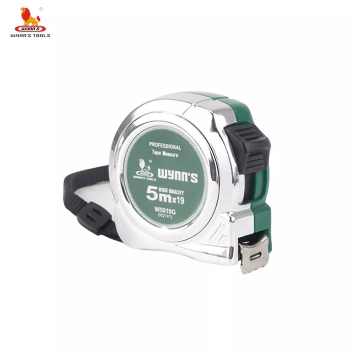 WYNN'S ตลับเมตร 10 เมตร สีเงิน รุ่น Tru-Zero Hook | Lazada.co.th