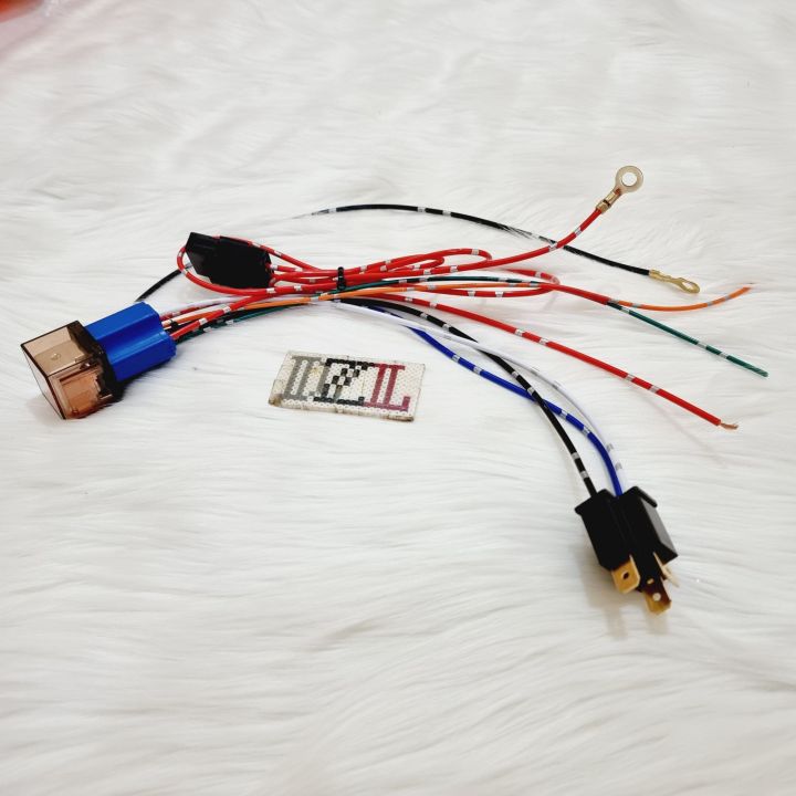 Glight relay set projector biled projie proji kabel set relay pnp motor ...