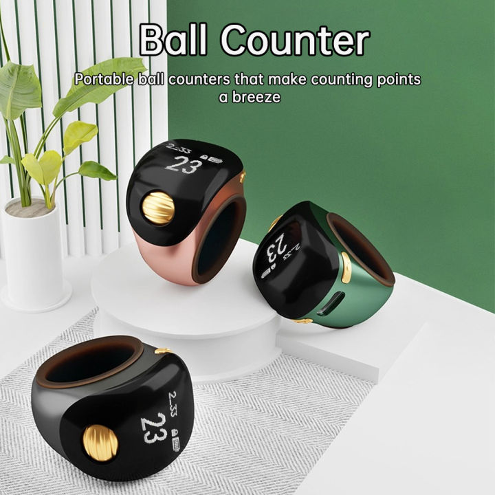 Ring Type Ball Counter Three-step Adjustment HD Screen Counter with ...