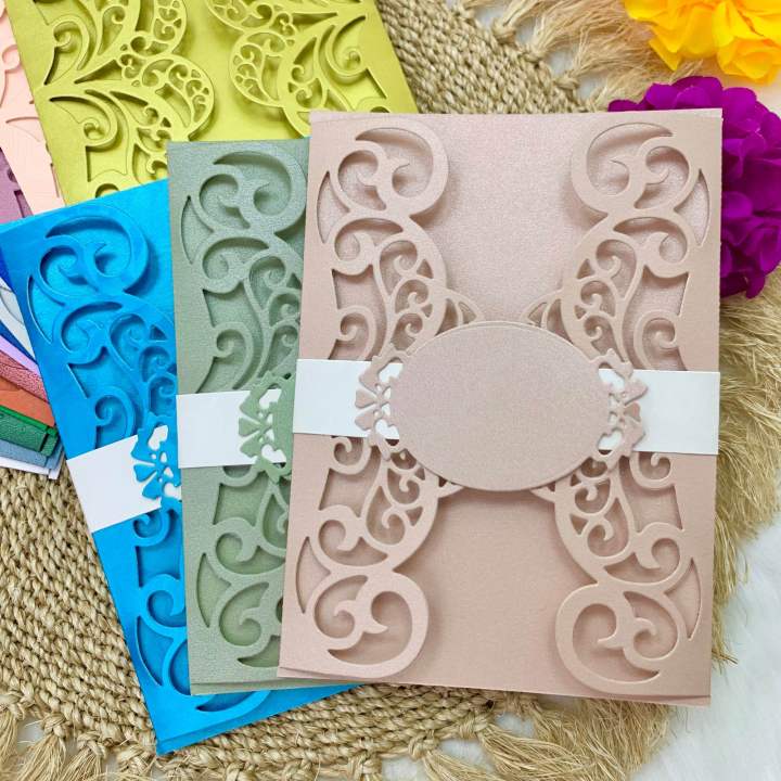 4x6inches LH Gfold Design Invitation Cover/Invitation Cards/Invitation ...