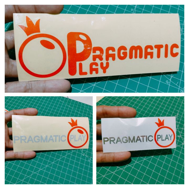 stiker pragmatic play stiker motor | Lazada Indonesia
