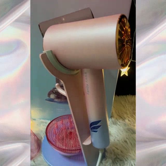 Fandapro Hair Dryer Fanda Blue Light Anion Technology High Speed Fast ...