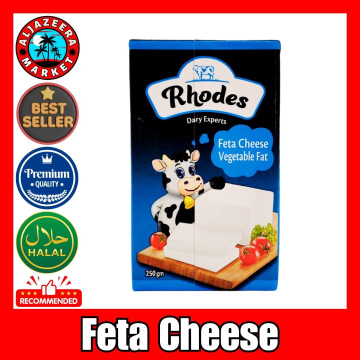 RHODES Feta Cheese-(250 G)-جبن فيتا-(EXP:13/12/2024) | Lazada.co.th