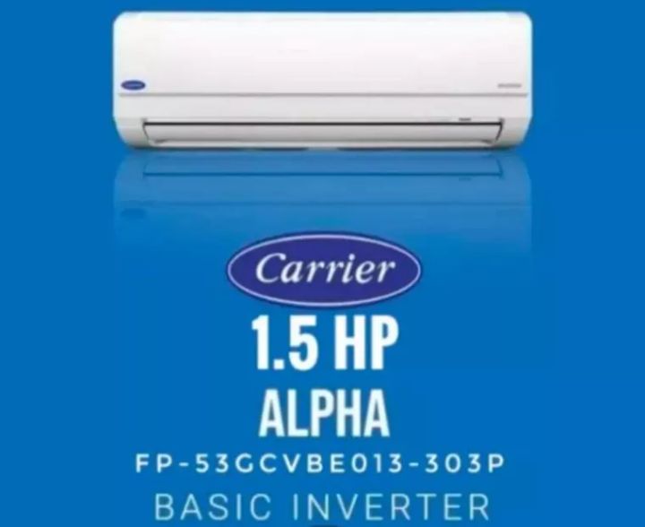 CARRIE'R 1.5HP ALPHA SERIES Split Type Inverter Aircon | Lazada PH