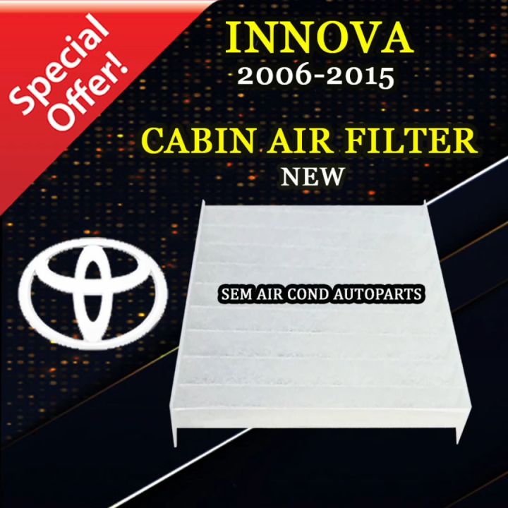 TOYOTA INNOVA 2006-2015 YEAR OEM CABIN/ BLOWER AIR FILTER (CAR AIRCOND ...