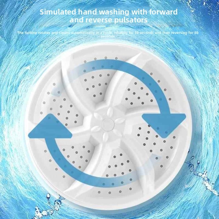 MENGMIAN | Portable Mini Washing Machine Turbine Rotation Washer ...