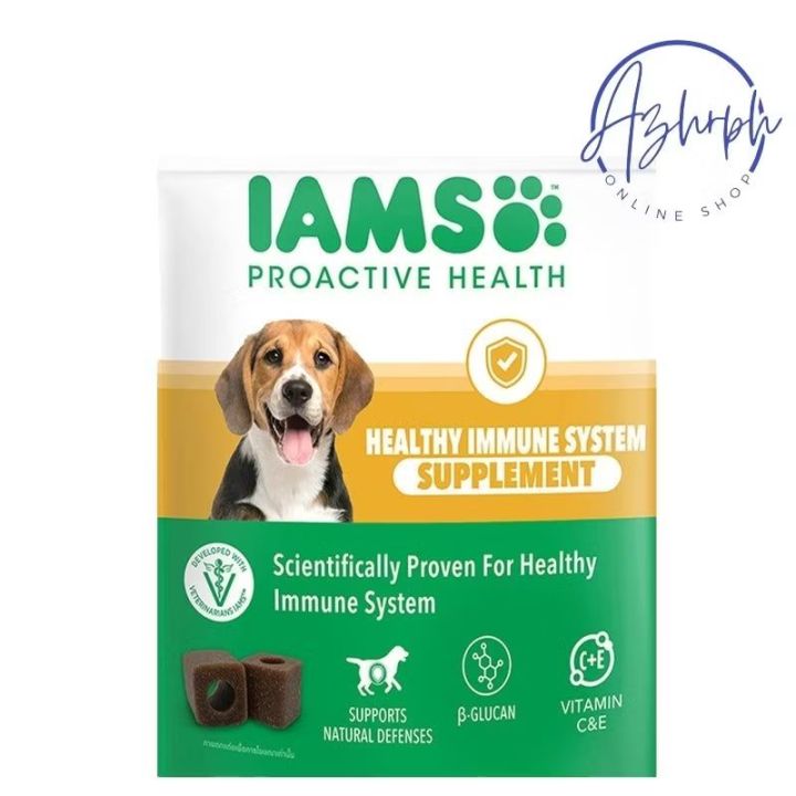 IAMs Pro Active Dog Supplement/Immune System/Digestive Health/168g ...