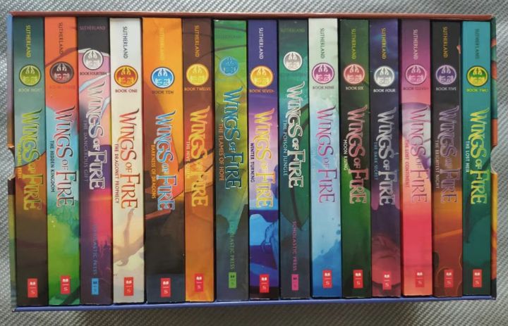 【15books】Scholastic Wings of Fire Books Collection Box Set | Lazada