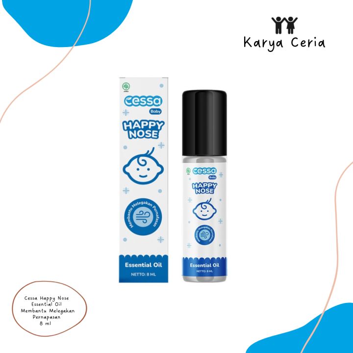 Cessa Biru Happy Nose - Essential Oil Pereda batuk dan Pilek Membantu ...