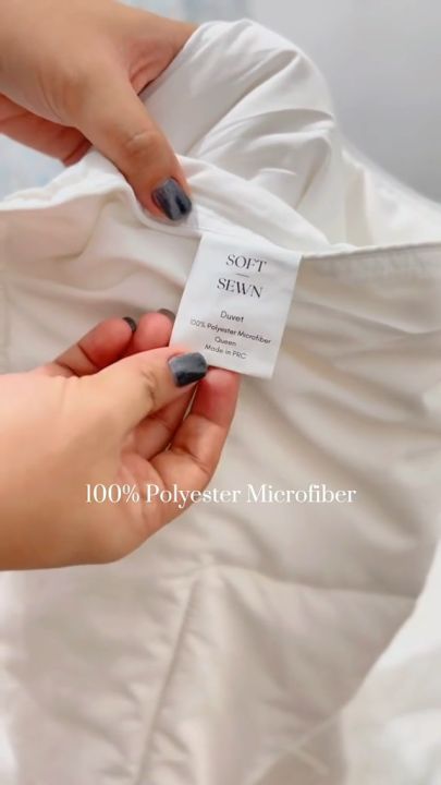 Soft Sewn Duvet Cover Set (Queen) - Zipper Closure, Silky Soft ...