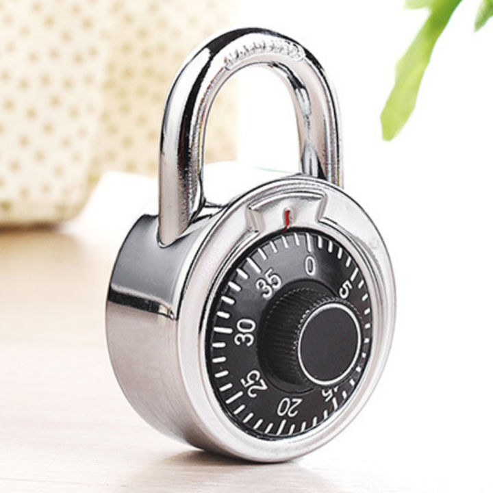Dial Combination Padlock Rotary Padlock Digit Combination Code Lock ...