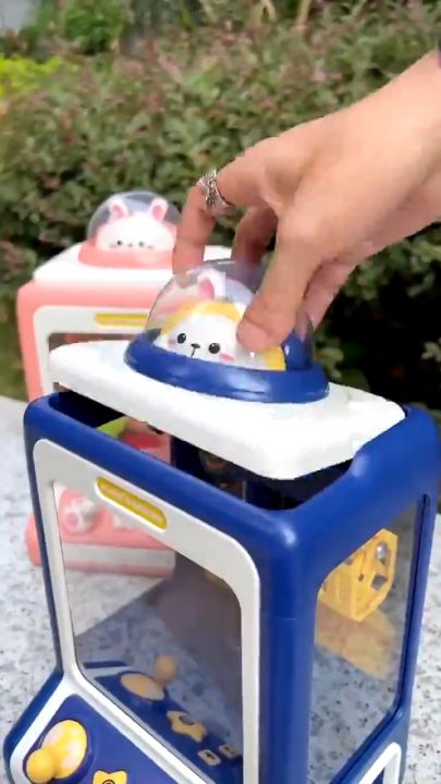 Mini claw machine toys Crane machine clip doll machine toys arcade Game ...
