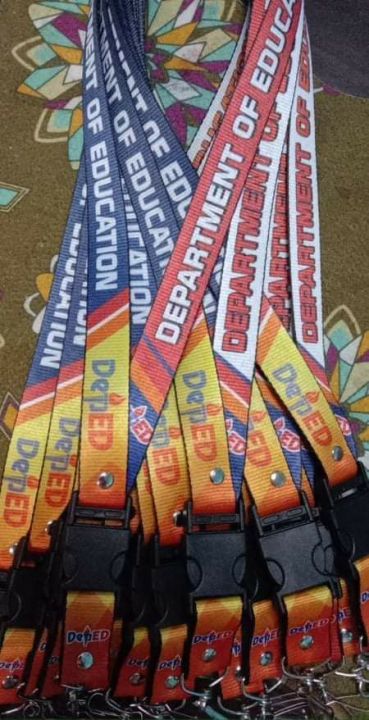 COSTUMIZED DepEd ID LACE LANYARD | Lazada PH