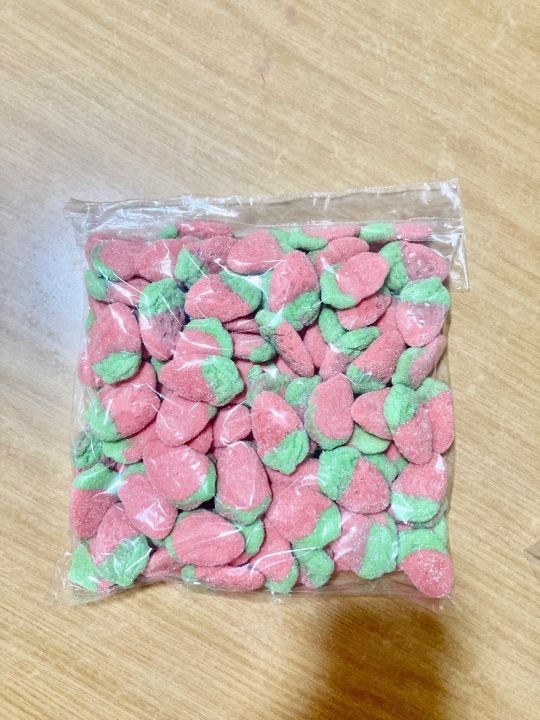 Gummy Candy Strawberry 1/2kg 100-120pcs (500g) | Lazada PH