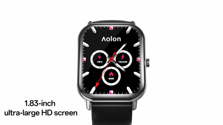 Aolon GTS ULTRA Series Smartwatch | 1.83-inch TFT HD Display | All-New ...