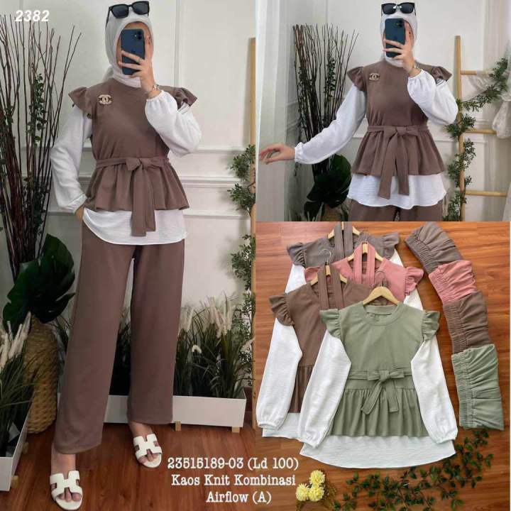 Muslim Dress 2N1 Made in Jakarta Fit Large | Lazada PH