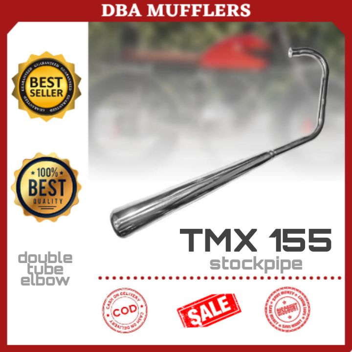 TMX 155 STOCKPIPE - Plug and play - Stainless - Honda - Muffler ...