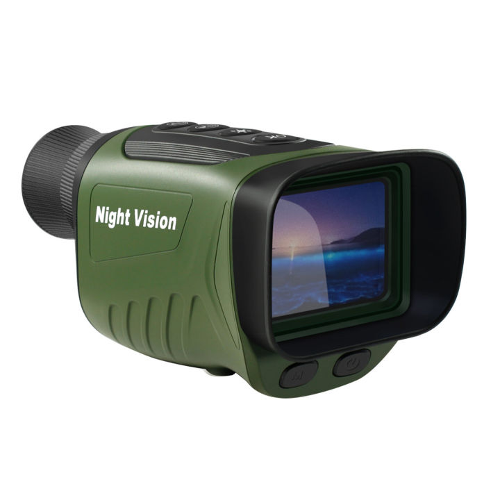 BekinTek Night Vision Monocular NVG Goggles Rechargeable Camcorder ...