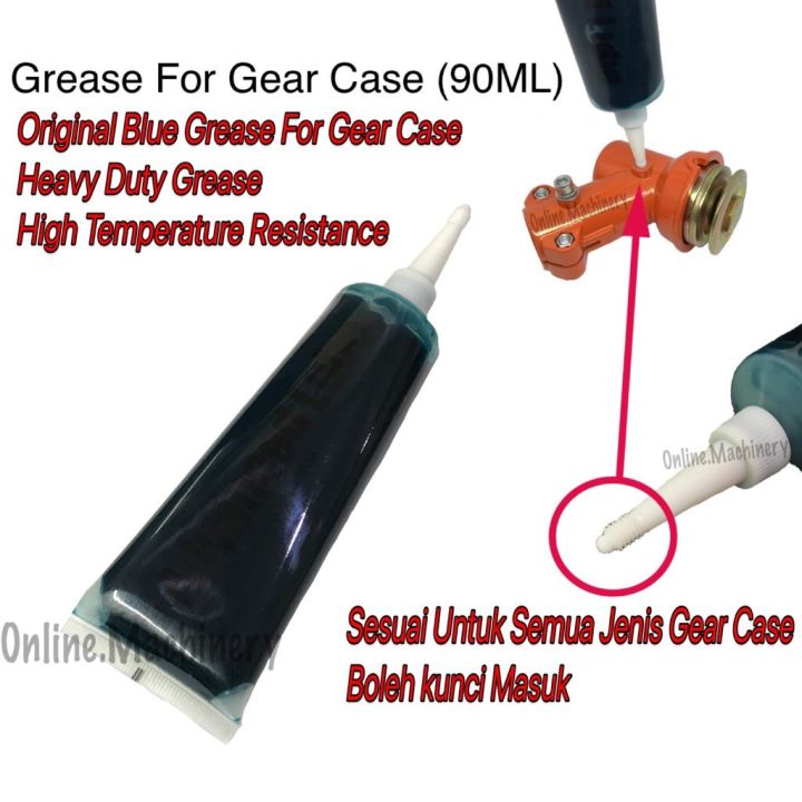 Mesin Rumput Soft Foam Grease with Nozzle for Gear Case (90ml) Brush ...
