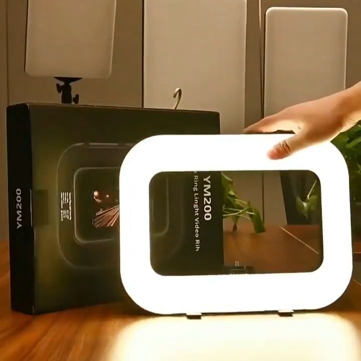 didi-YM200 Ring Light Video Rig รุ่นใหม่ ด้ามจับมือถือ พร้อมไฟ Led ในตัว สำหรับถ่ายภาพ วิดีโอ ...