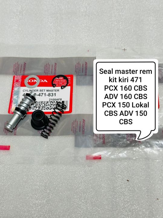 Seal master rem kit kiri 471 PCX 160 CBS ADV 160 CBS PCX 150 Lokal CBS ...