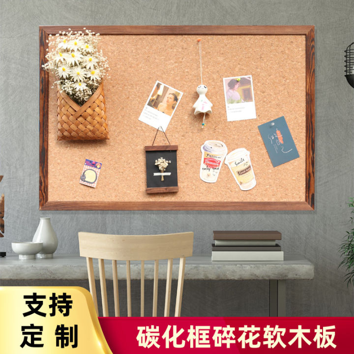 Large Floral Cork Board Pinboard Notice Board Dream Board Check-In Wall ...